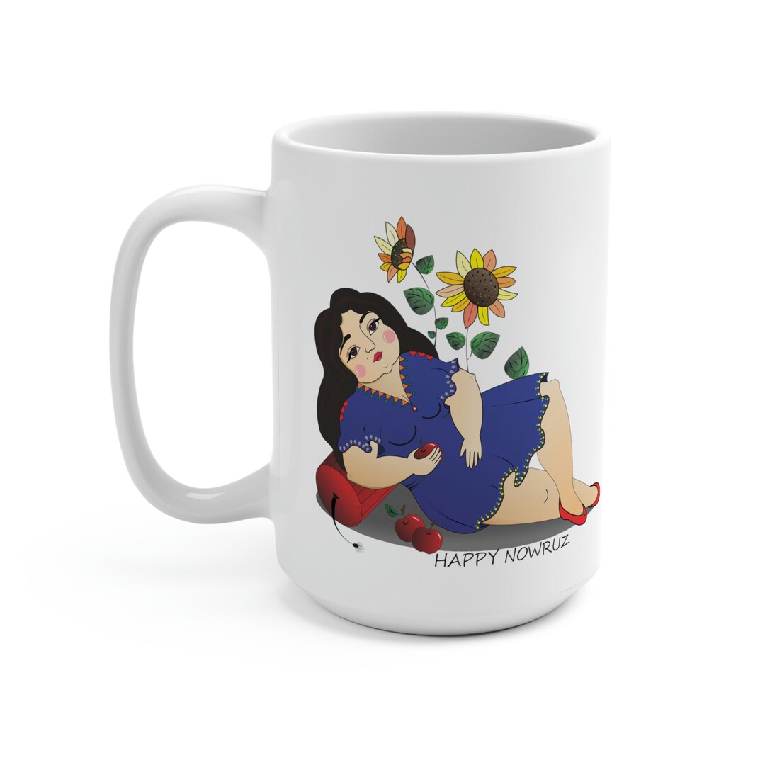 Nowruz Pirooz Ceramic Mug - Sal No Mobark - Norooz Pirooz - Eid Mobarak ...