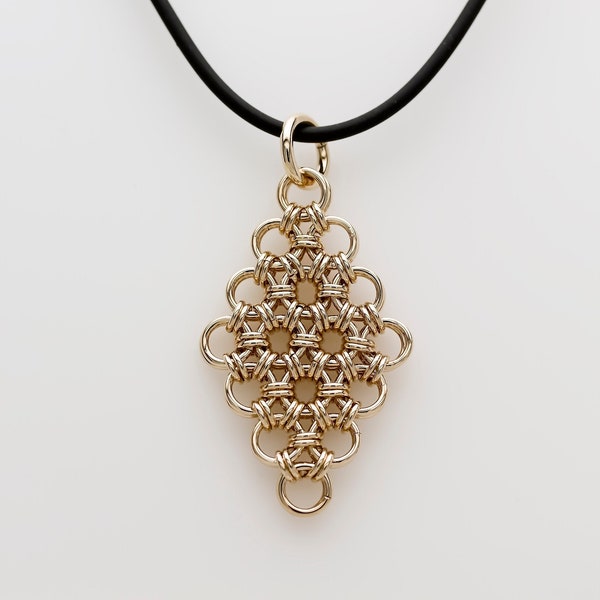 Chainmail Pendant - Etsy