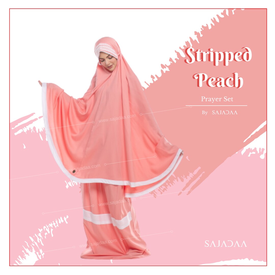 Prayer Clothes Islamic Salah Khimar Cover Salah Umrah Hajj Long Hjab ...