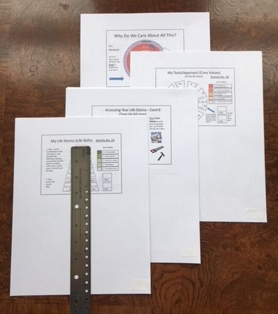 The Essential Life Plan/life Skills Activity No 2 | Etsy