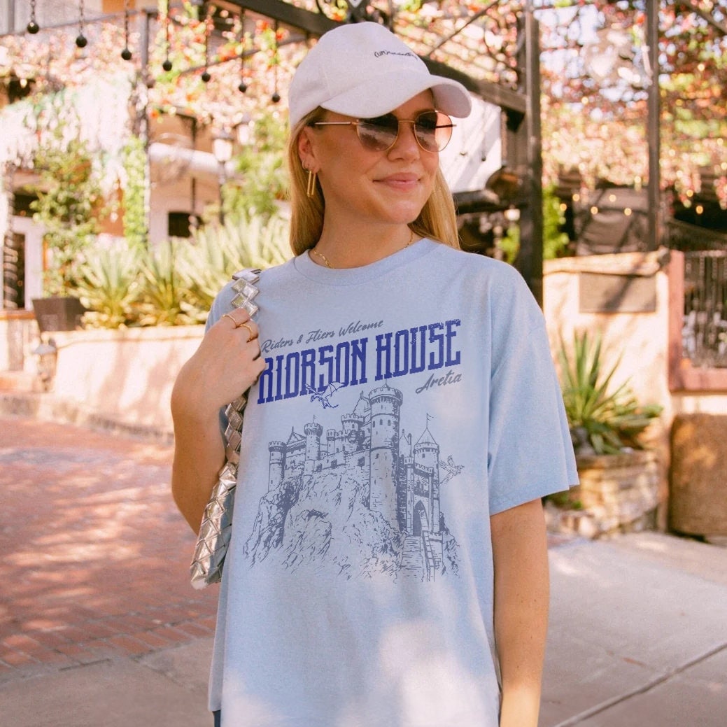 Iron Flame Shirt Xaden Riorson House Tee, Fourth Wing Merch, Violet ...