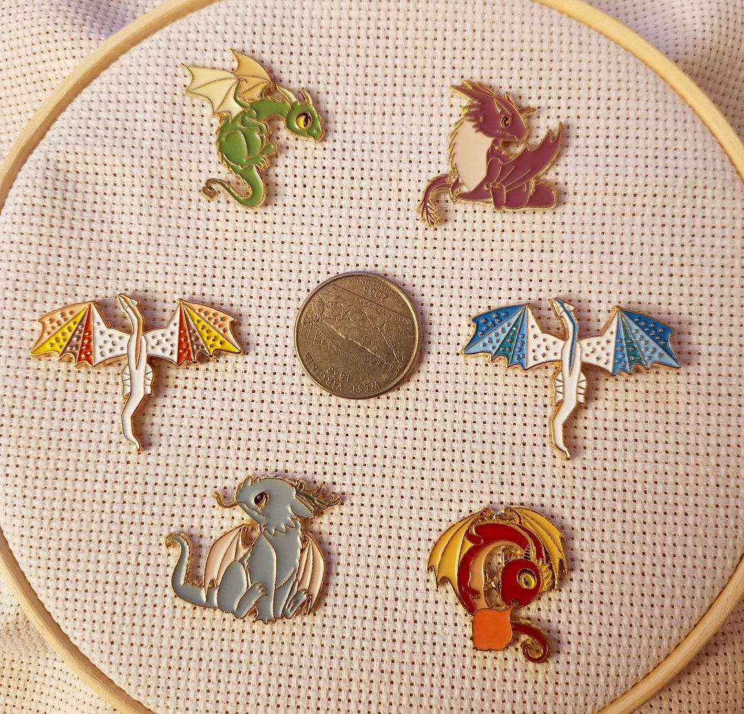 Dragon Needle Minder - Etsy