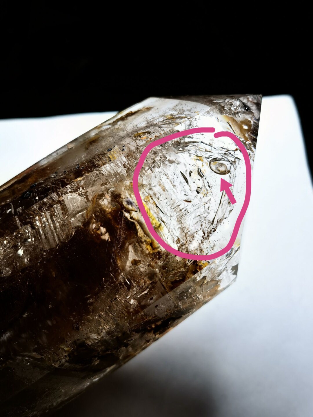 Collection Tibetan High Altitude Clear Crystal Quartz 5 Visible Moving ...