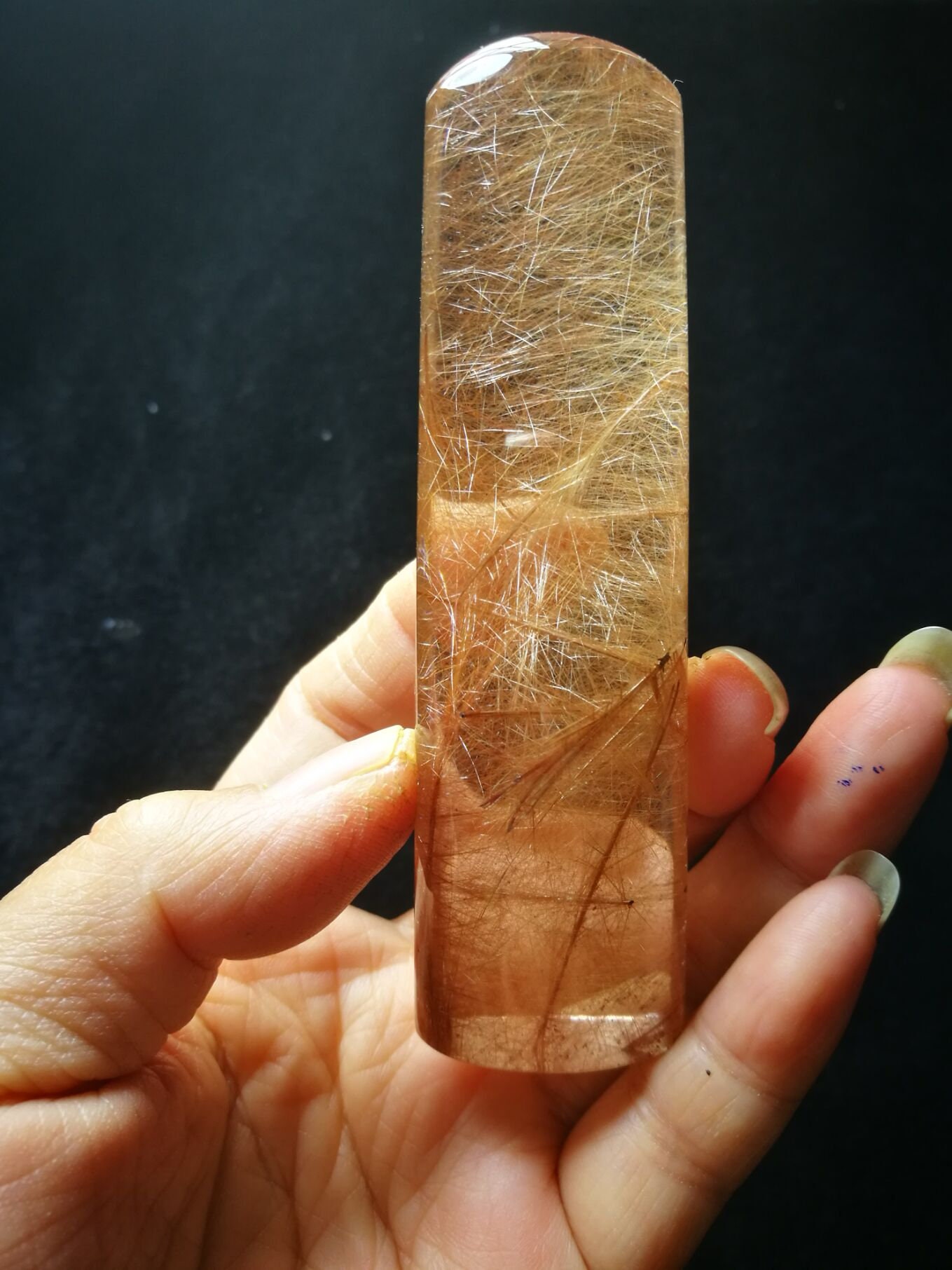 Tibetan Himalayan High Altitude Red Rutilated Crystal Quartz - Etsy