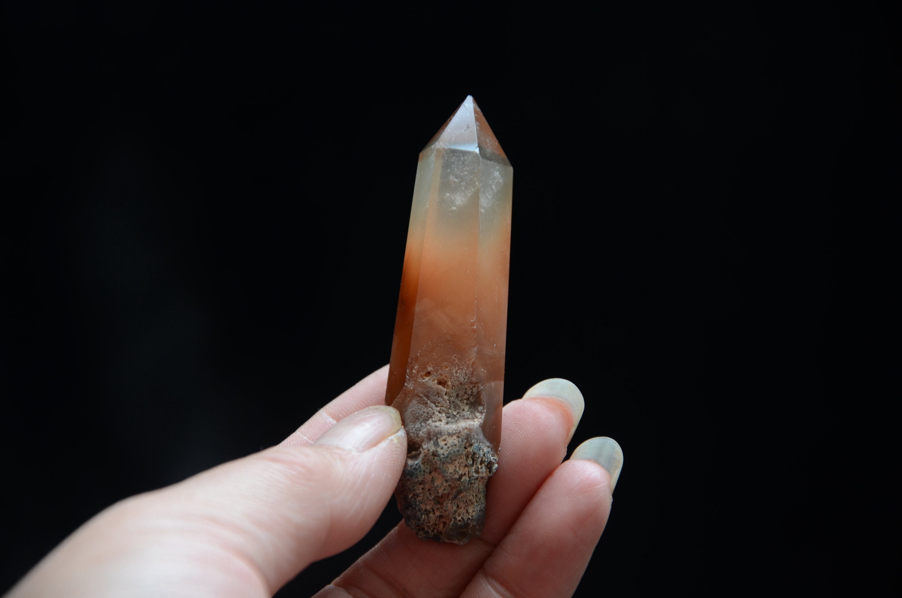 Natural Tibet High Altitude Clear Red Phantom Crystal Quartz | Etsy