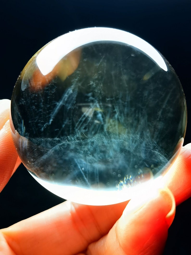 Collection Rare Madagascar Clear Rainbow Blue Rutile Yellow - Etsy