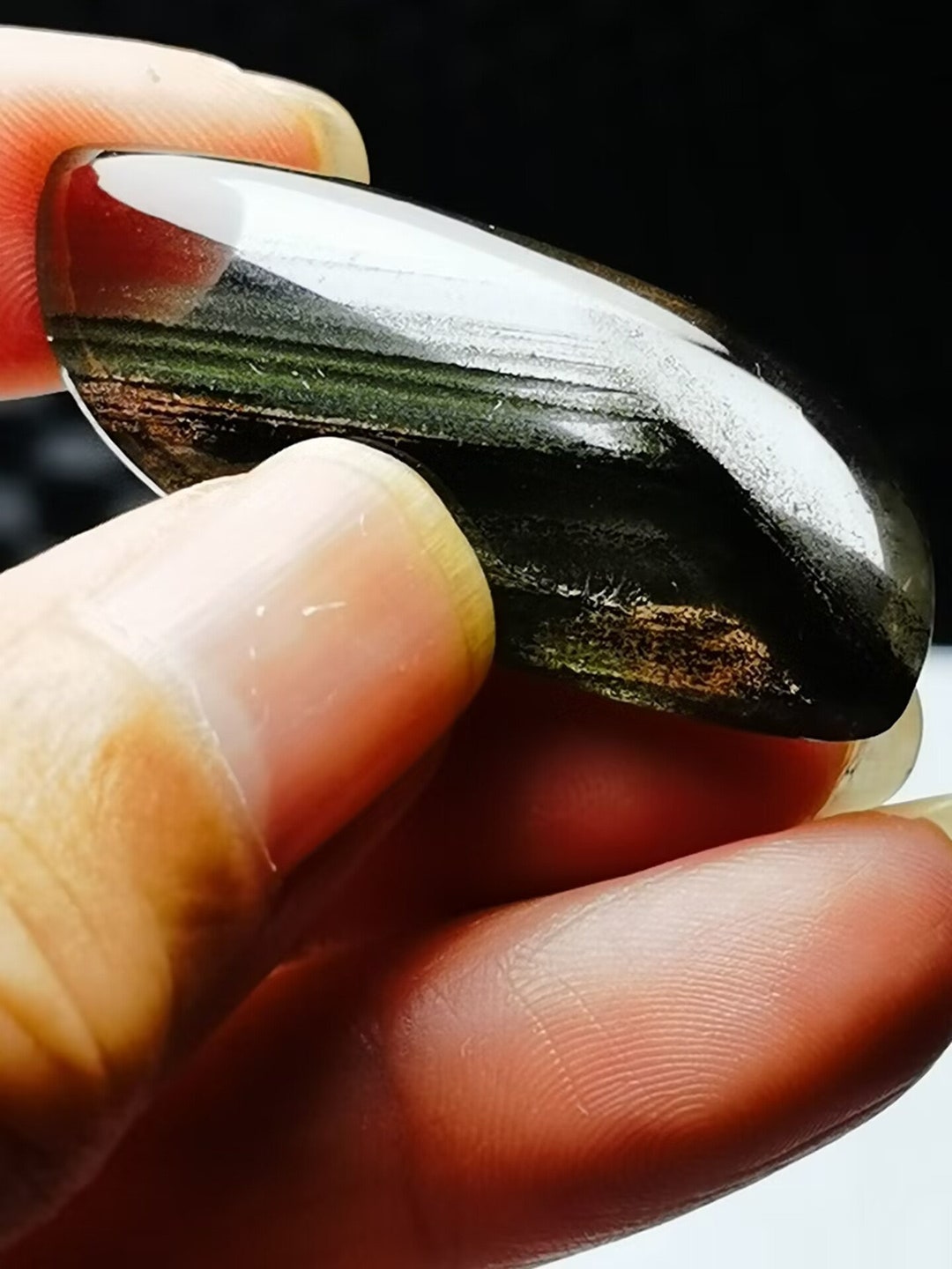 Tibetan High Altitude Clear Phantom Crystal Quartz 1.48 Inch Healing ...