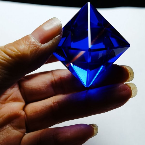 Octahedron Crystal - Etsy