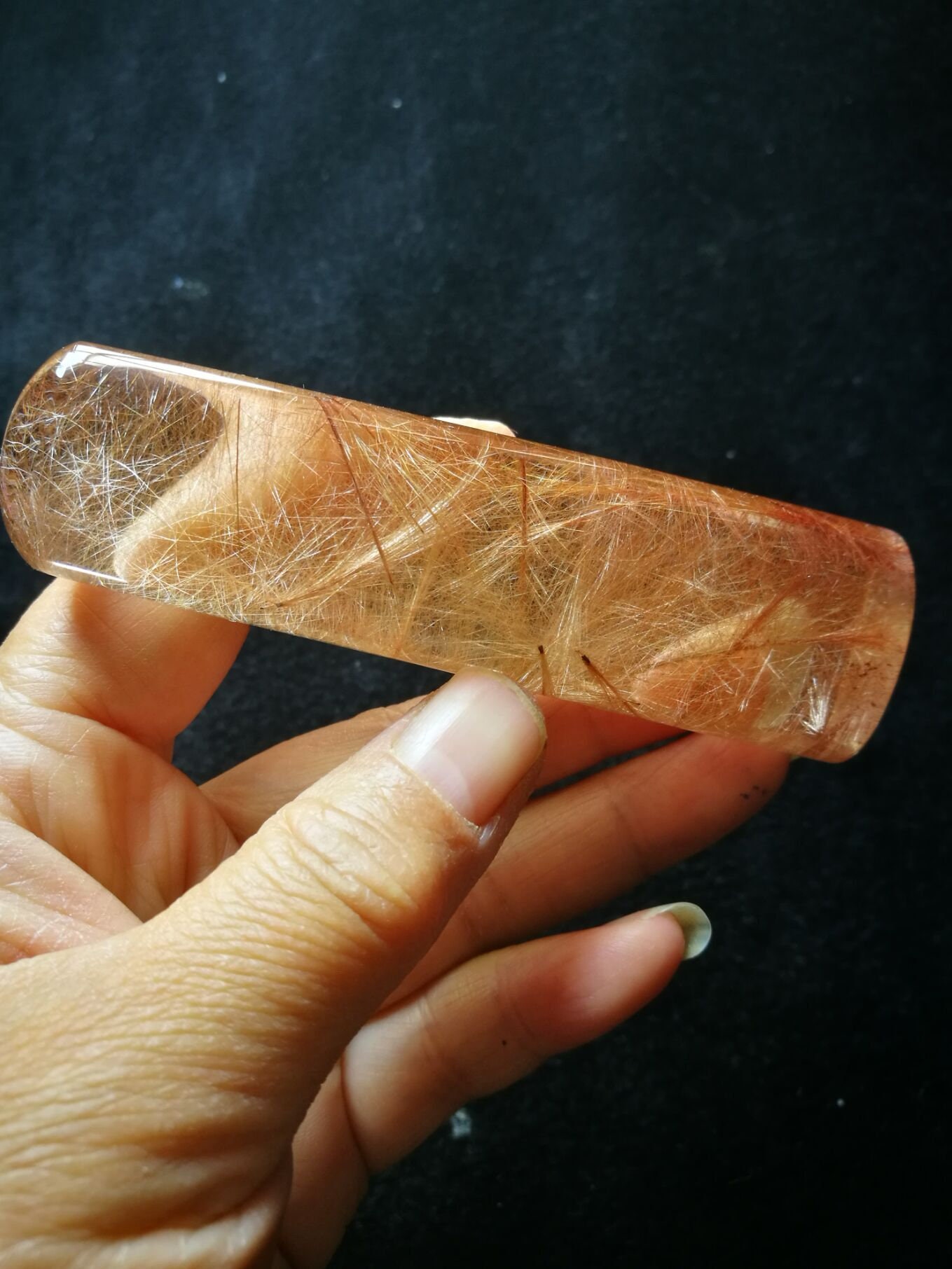 Tibetan Himalayan High Altitude Red Rutilated Crystal Quartz | Etsy