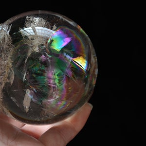 Real Tibetan Himalayan High Altitude Water Clear Rainbow Crystal Quartz ...