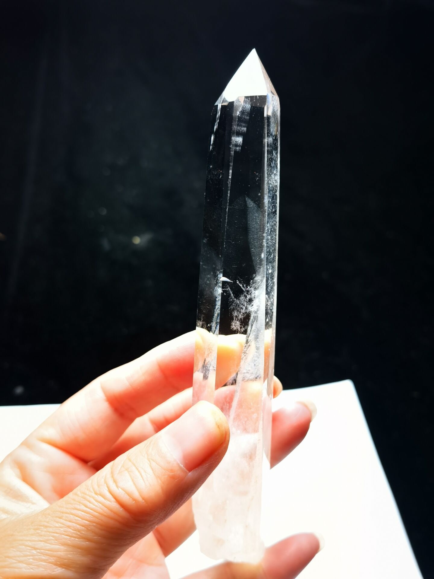 Natural Tibetan High Altitude Phantom 6 Sided Crystal Quartz - Etsy