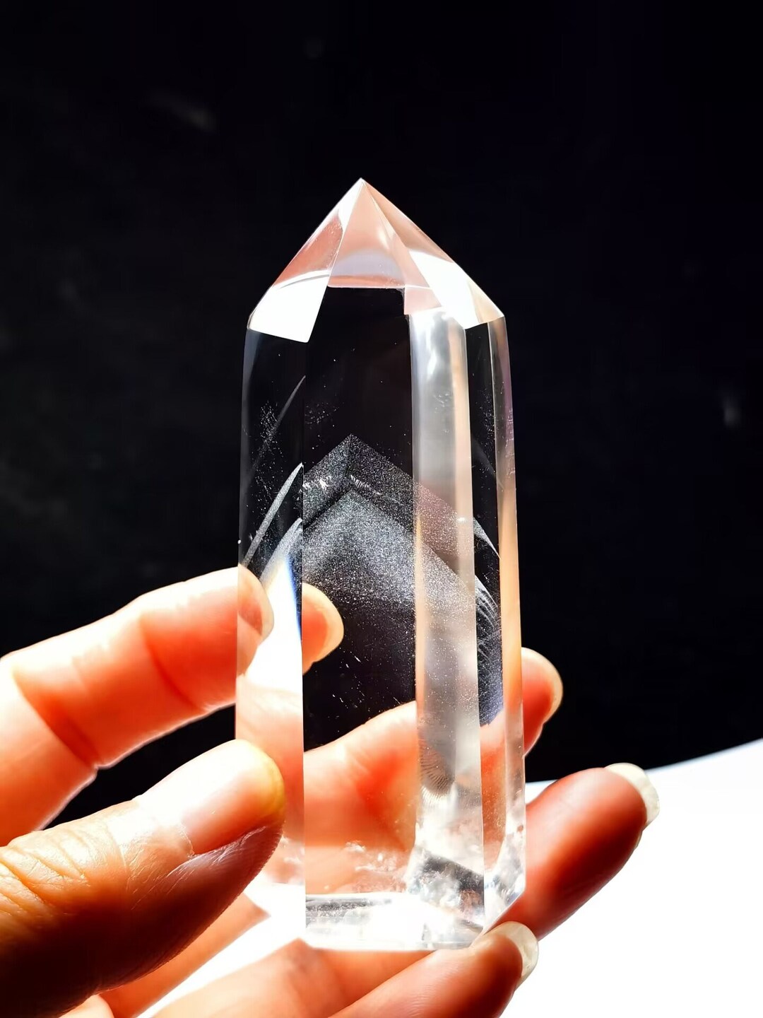 Natural Tibetan High Altitude Phantom 6 Sided Crystal Quartz - Etsy