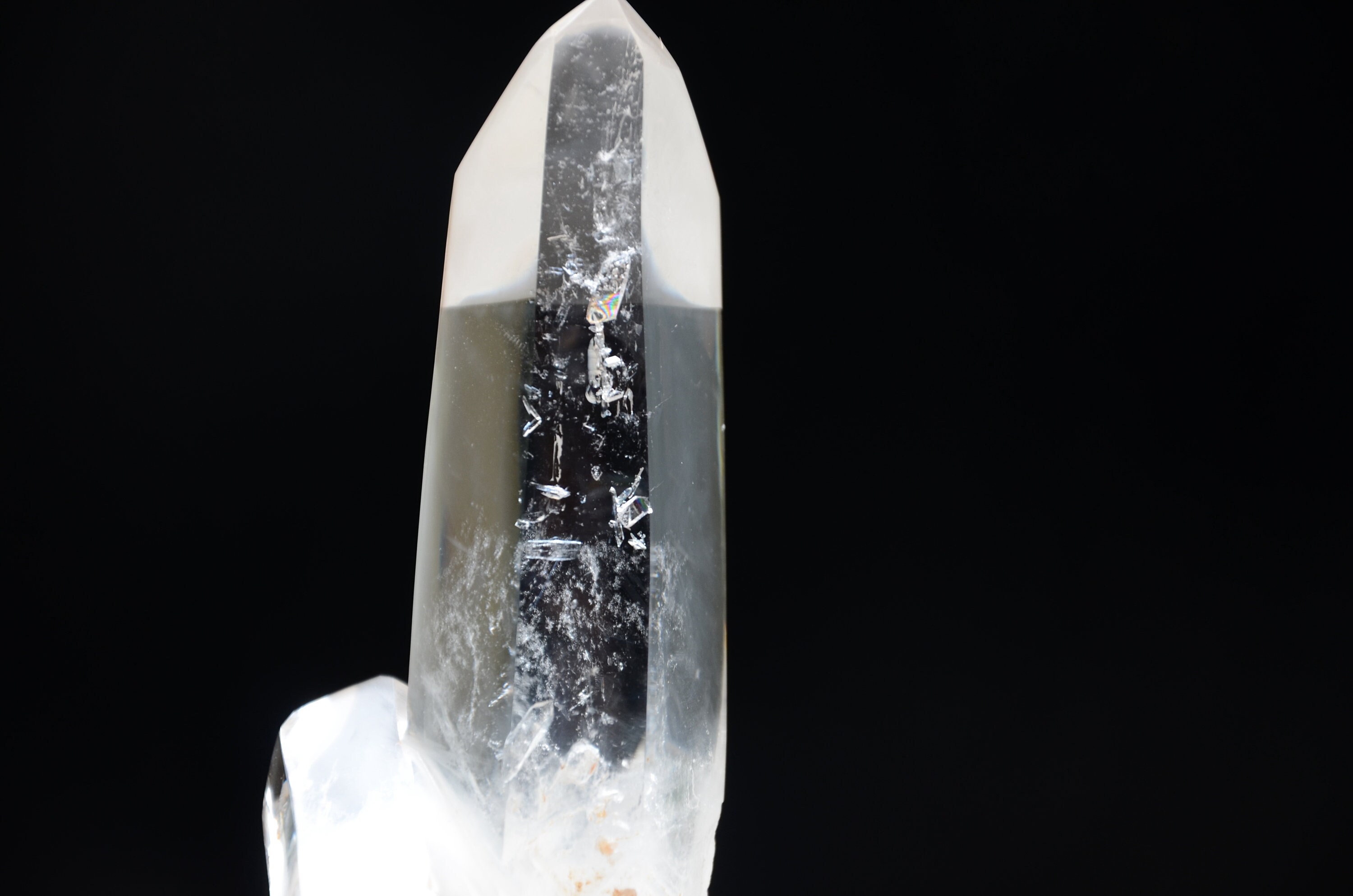 Natural Tibet High Altitude Clear Crystal Quartz Rough Cluster Twin ...