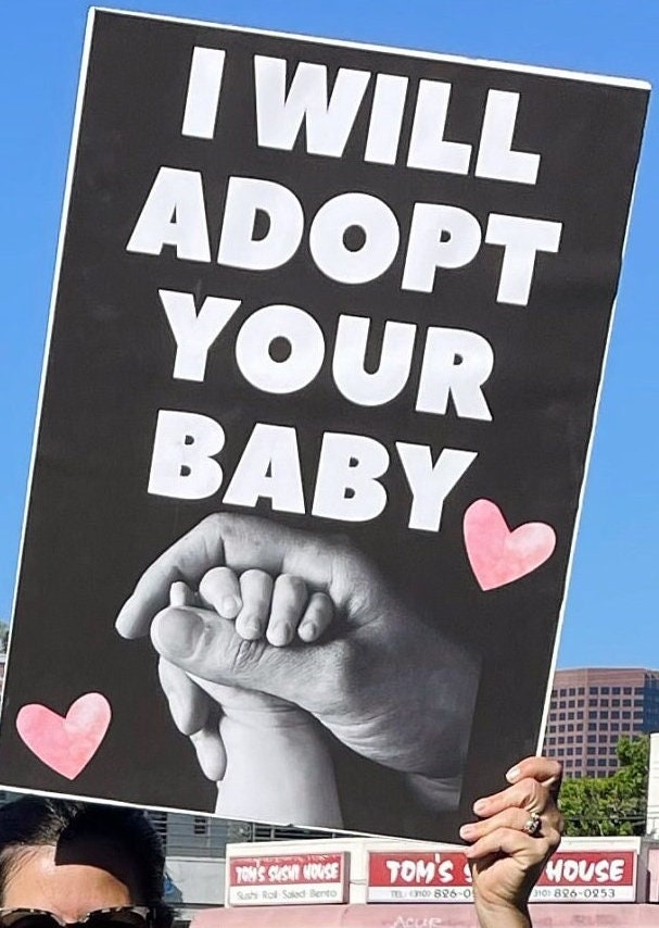 Pro Life Poster: I Will Adopt Your Baby - Etsy
