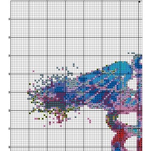Medical Symbol Watercolor Cross Stitch Pattern - Counted Cross Stitch ...