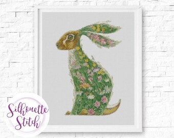 Hare Cross Stitch Pattern - Etsy