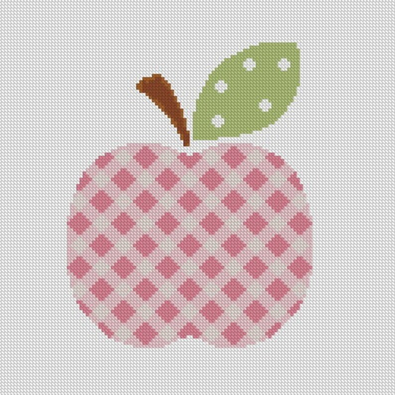 Apples Set Cross Stitch Pattern- Good Morning Cross Stitch Pattern ...
