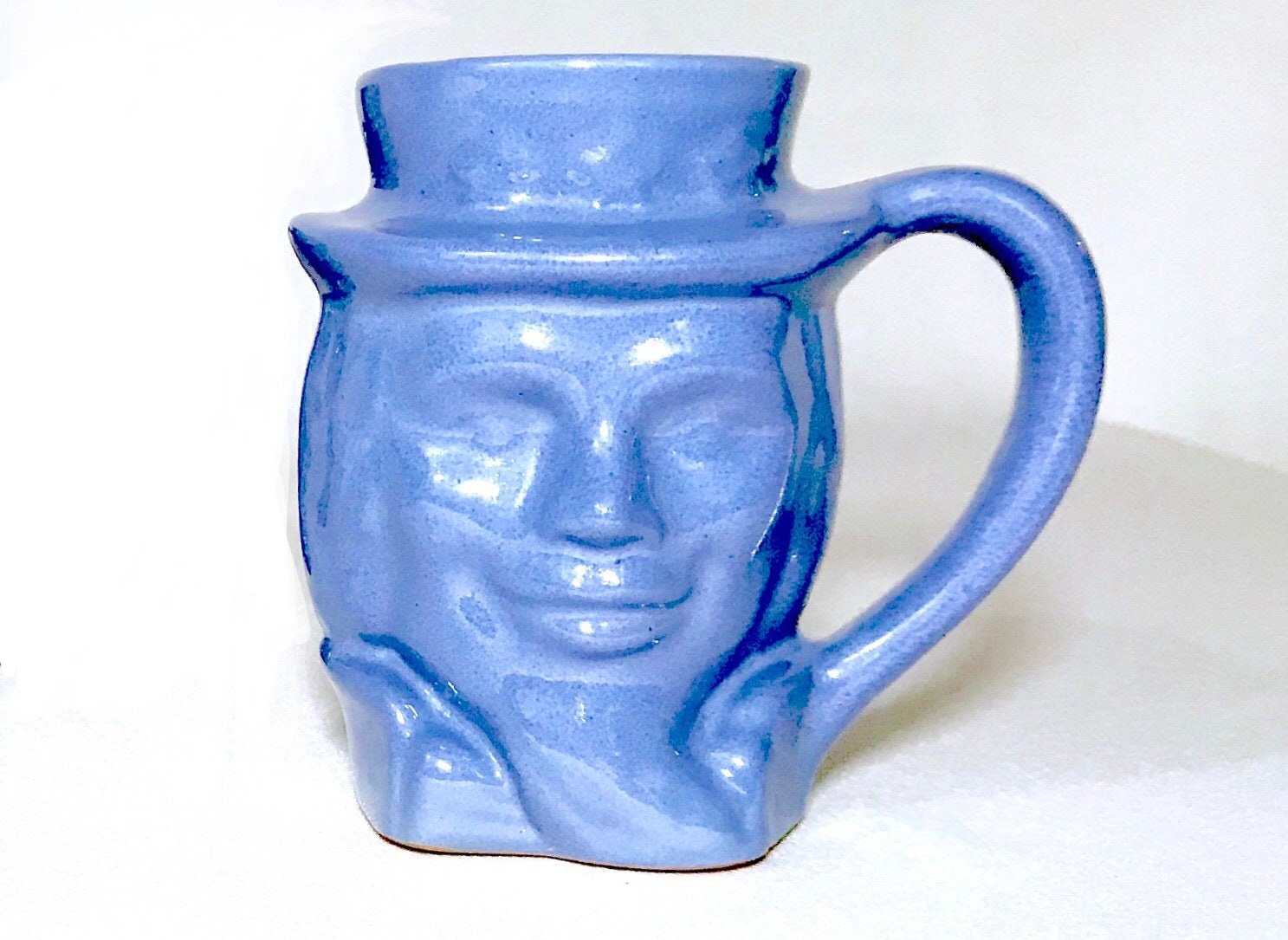 Frankoma Pottery 600 Uncle Sam Bicentennial Mug Vintage 1976 - Etsy