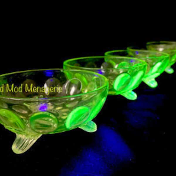Rare Vaseline Glass - Etsy