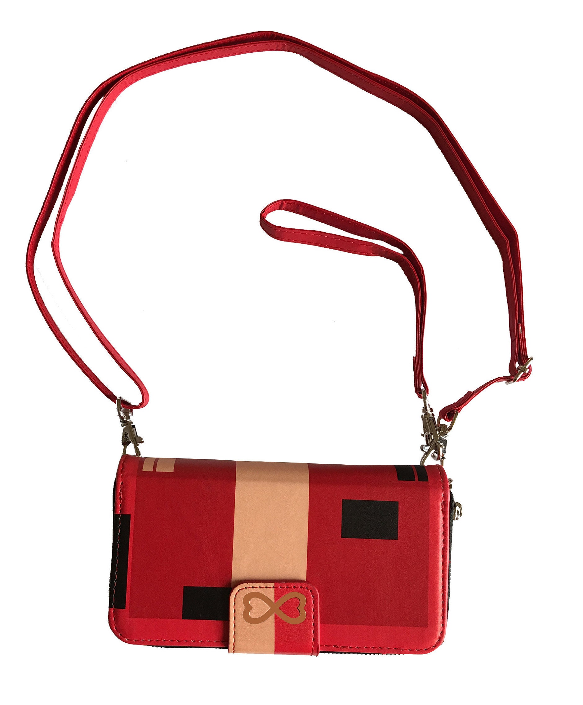 Women’s Handbag Flip Cell Phone Wallet Soft Leather Mobile Phone Purse ...