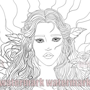 free coloring pages belle