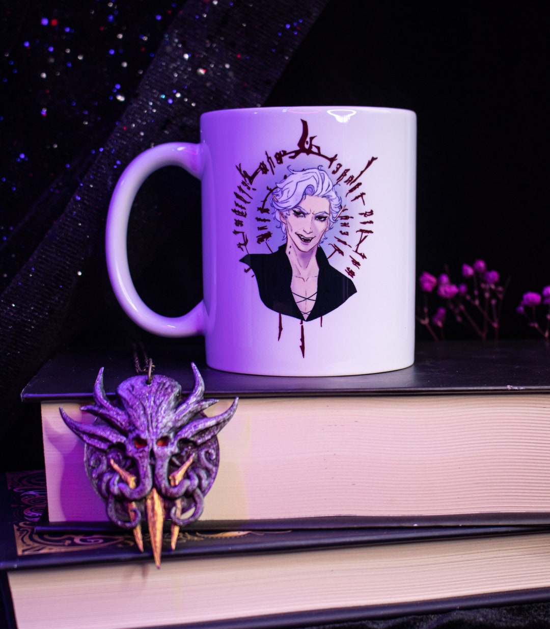 Astarion Inspired Cup, Vampire Goosetarion Mug, Rogue Elf D&D Mug, the ...