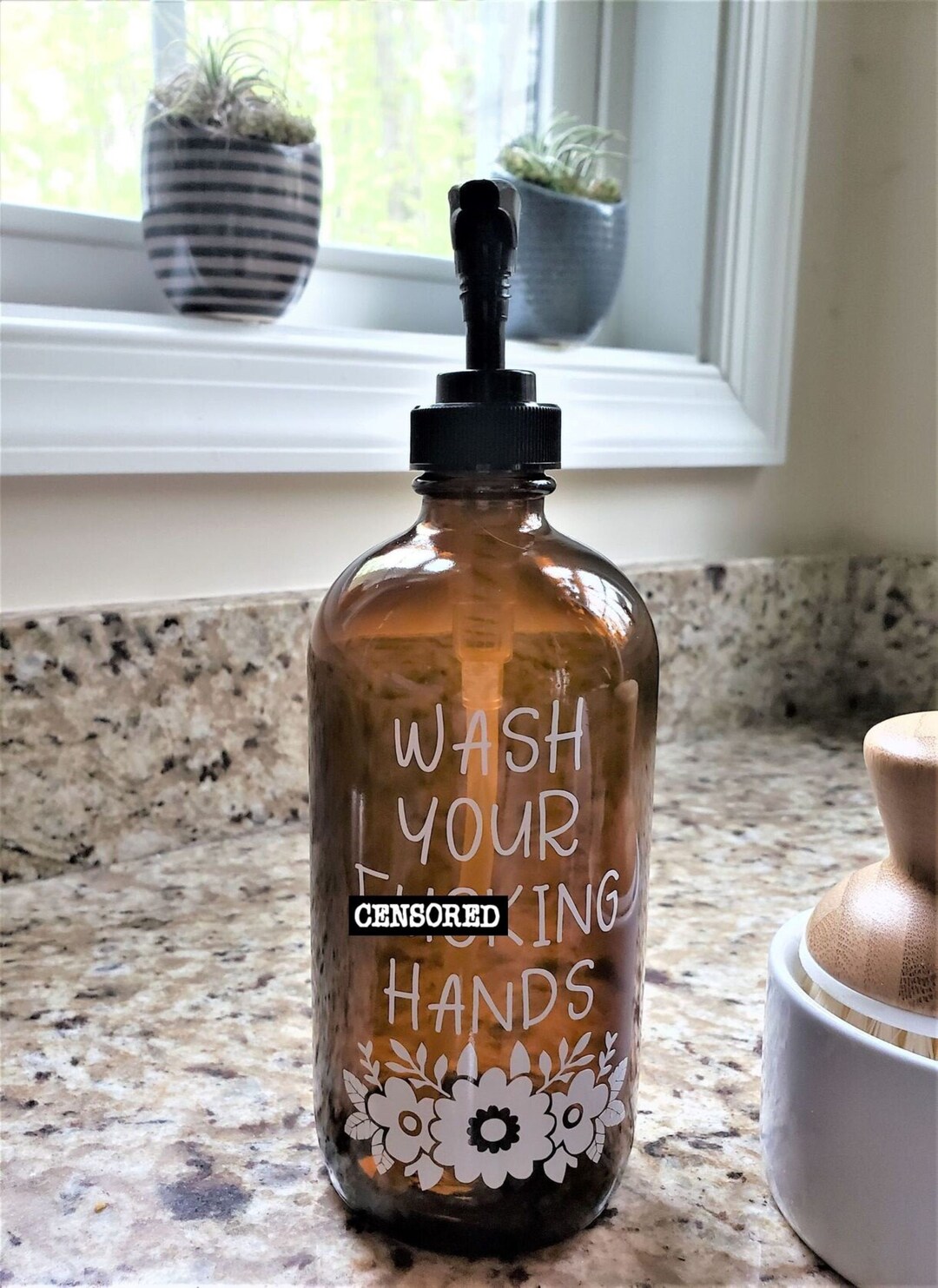 Wash Your Fu**ing Hands - Funny Soap Dispenser - Soap Dispenser Pump ...