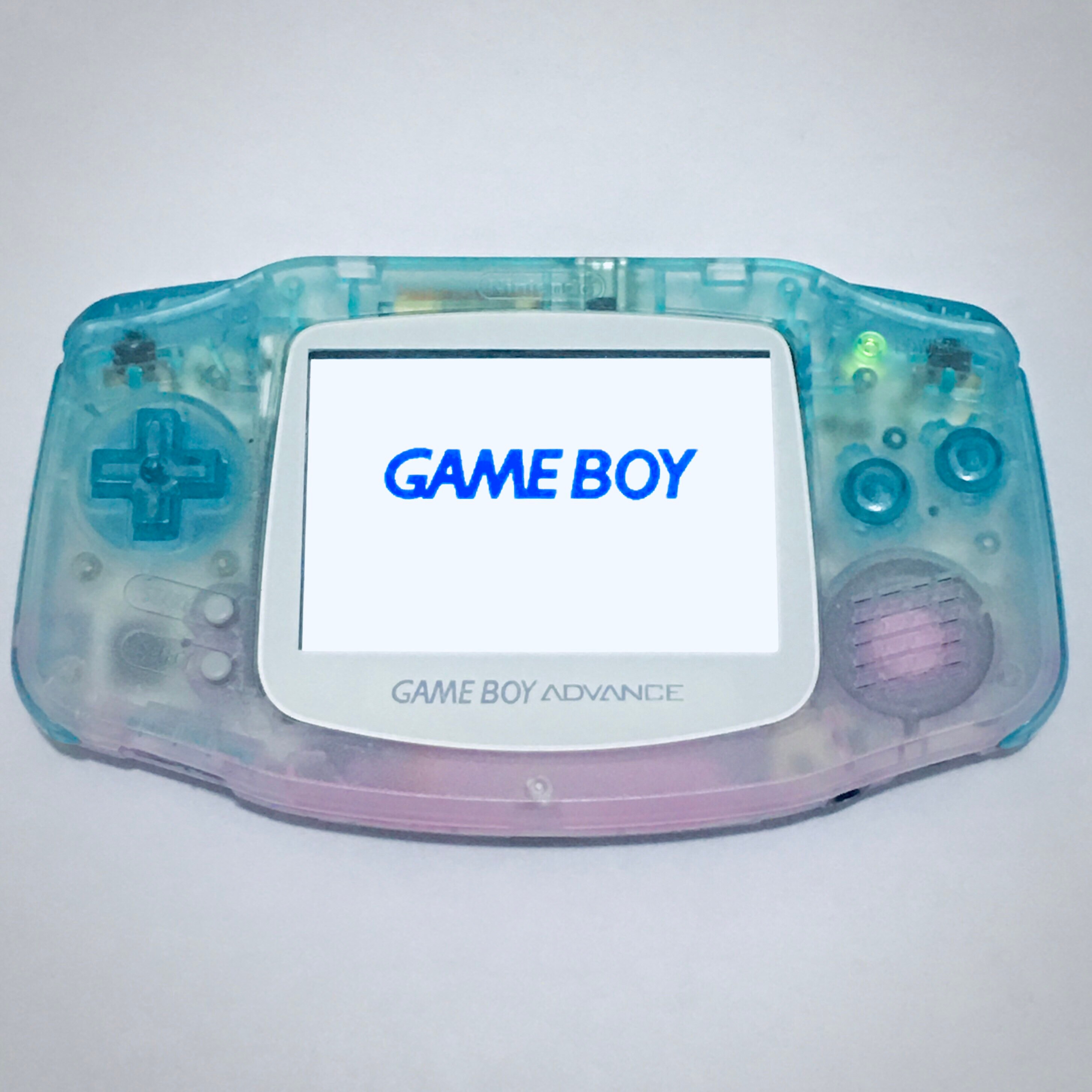 Custom Pink and Blue Fade Game Boy Advance with Backlight Mod | Etsy