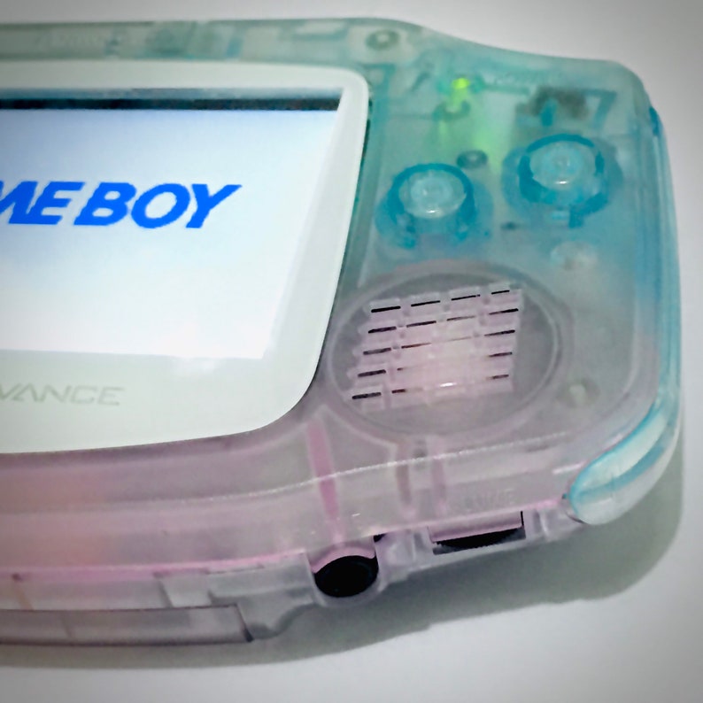 Custom Pink and Blue Fade Game Boy Advance With Backlight Mod - Etsy