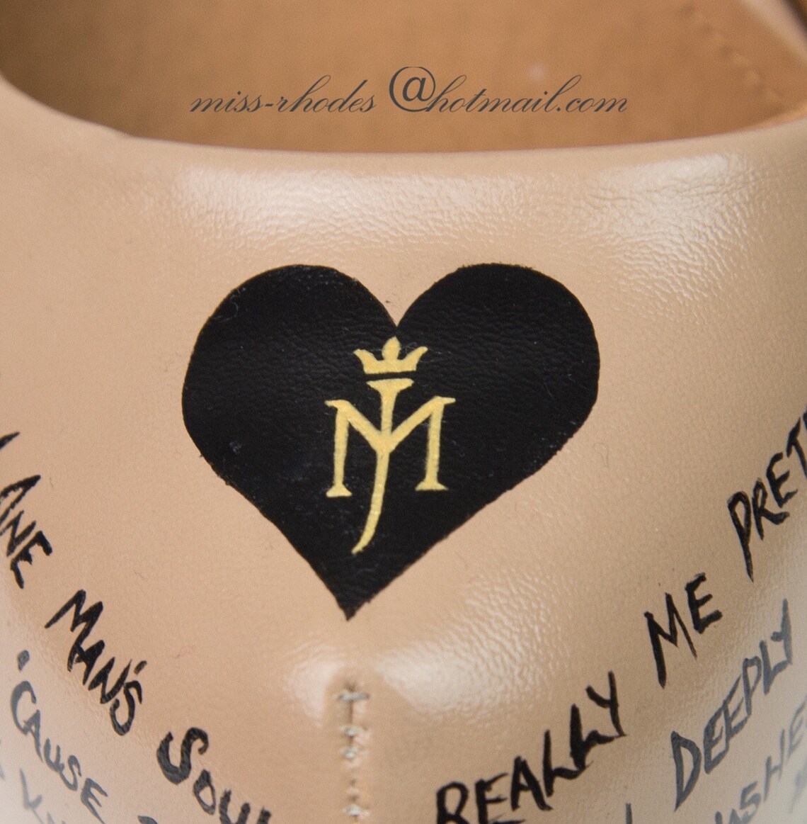 Ladies Womens Hand Painted Custom Made Michael Jackson - Etsy