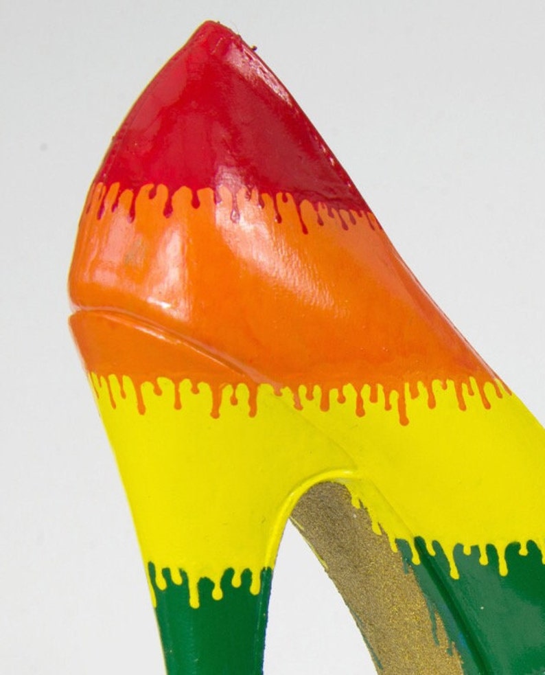 Ladies Womens Unisex LGBT Gay Pride Celebration Rainbow Shoes - Etsy