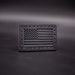 Black 2" X 3" Leather American Flag Patch - Etsy
