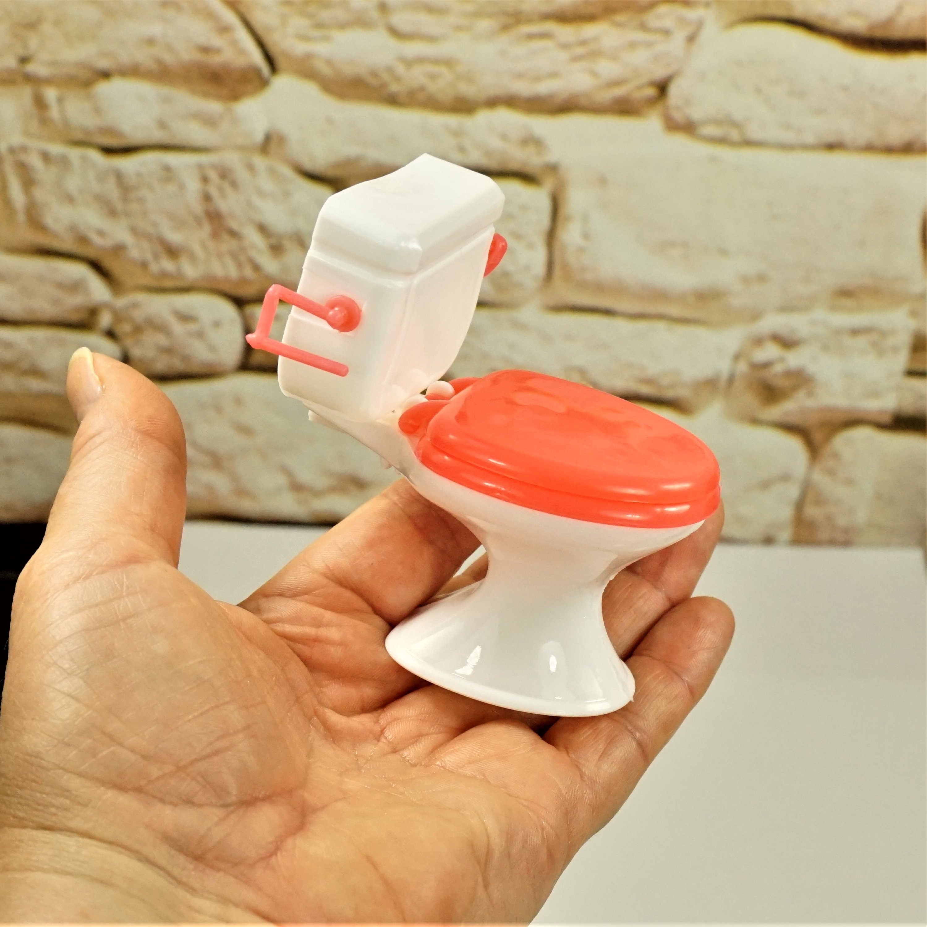 DOLLHOUSE TOILET MINIATURE Dollhouse Bathroom Accessory Mini | Etsy