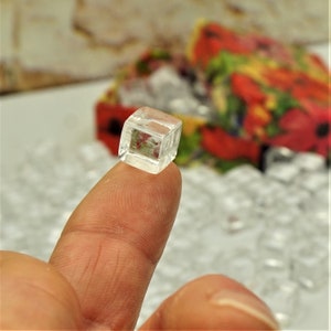 MINI ICE CUBES, Slime Ice Cubes, Clear Ice Cubes, Glass Clear Small Ice ...
