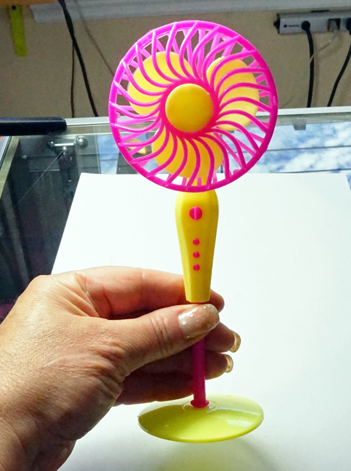 BARBIE STANDING FAN Dollhouse Fan Toy Dollhouse Furniture Gift | Etsy