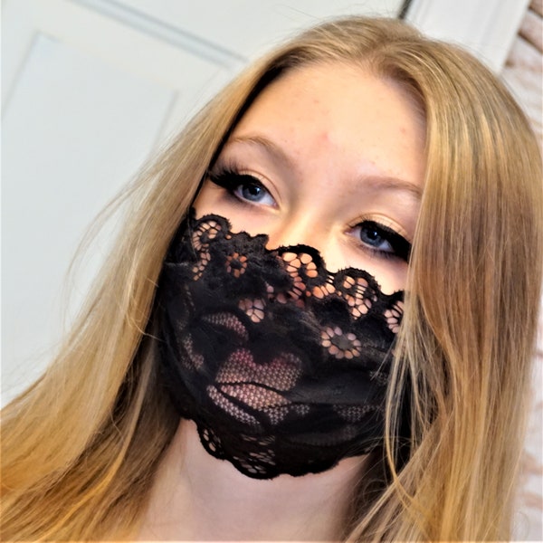 Black Face Cover - Etsy