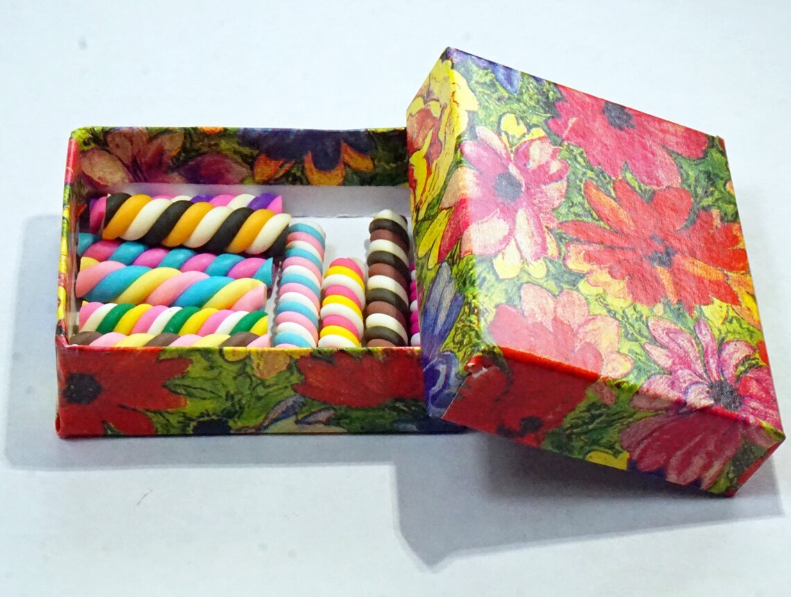 COTTON CANDY STICKS Twisted Candy Diy Cabochons Craft Charms | Etsy