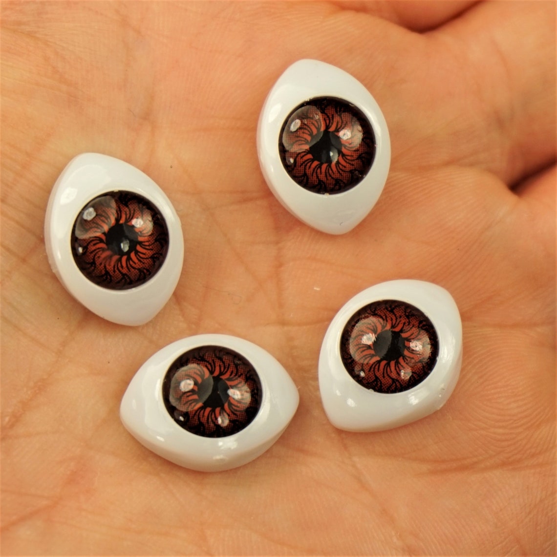 OVAL EYES For CRAFT Dolls Modeling Multicolor Eyes Diy | Etsy
