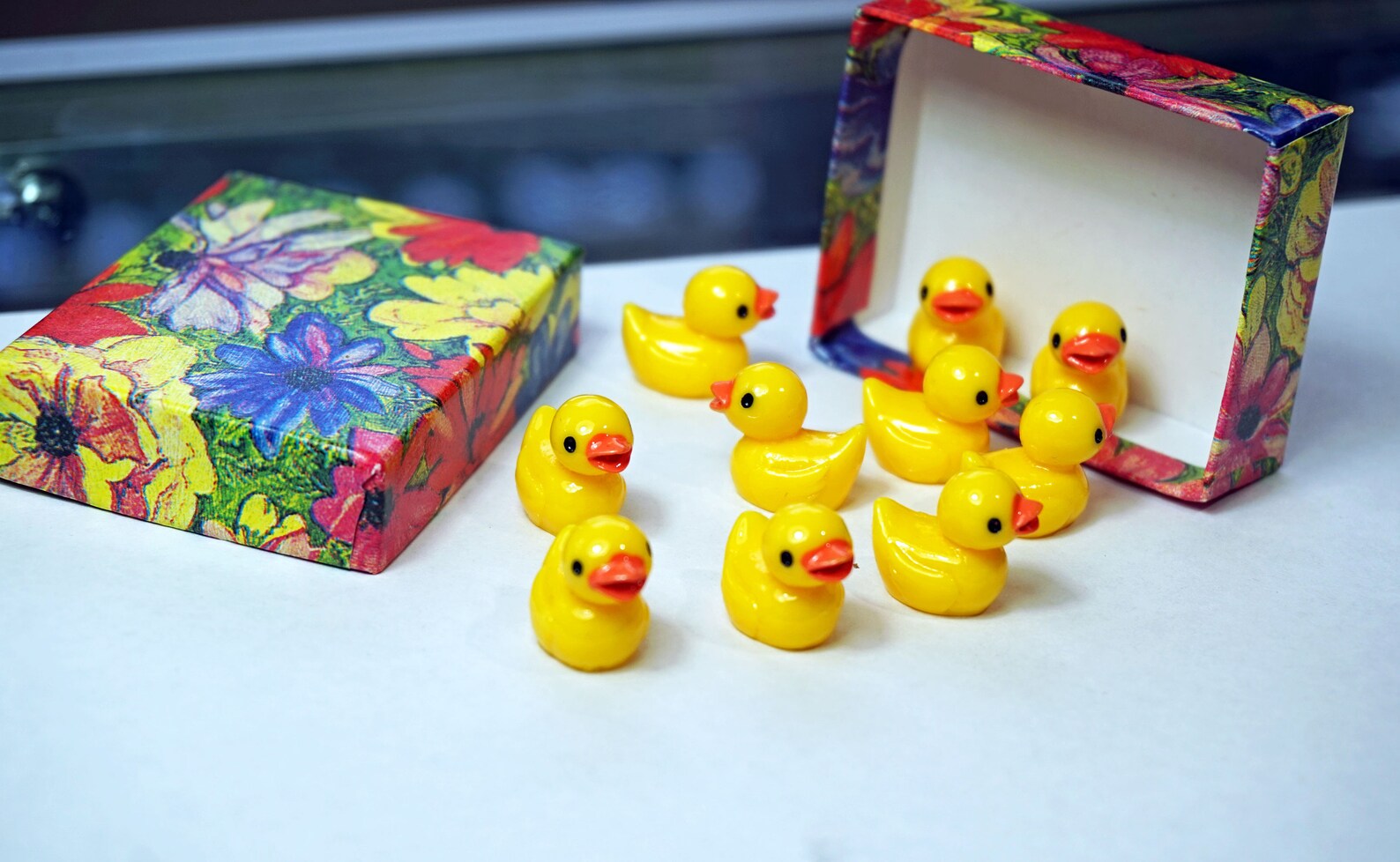 MINI DUCKIES 16mm Tiny Miniature DUCKY Dollhouse Duck 3d - Etsy