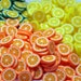 CITRUS FIMO PIECES Citrus Fruit Fimo Slices Lemon Orange Lime Polymer ...