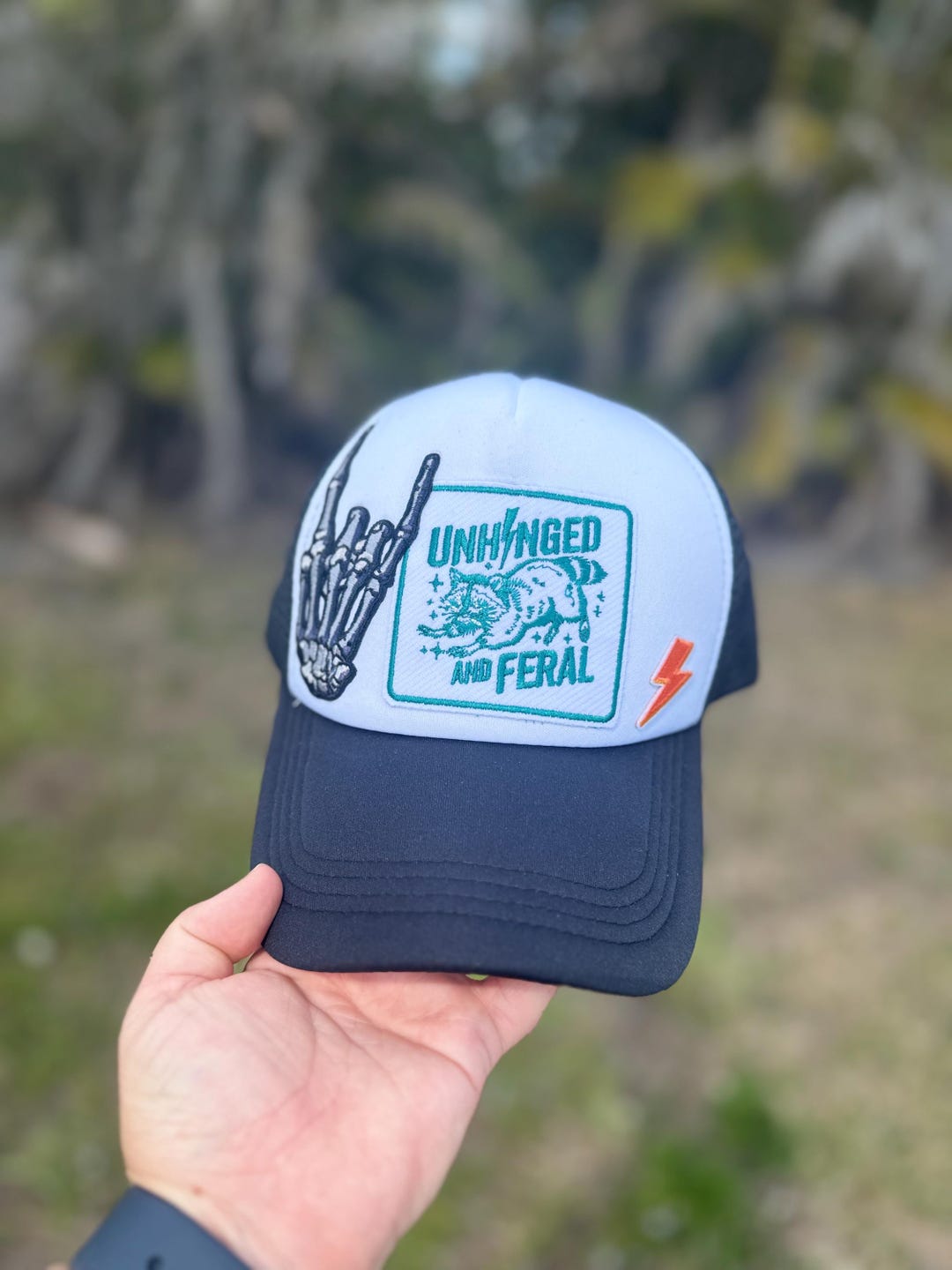 Unhinged & Feral Trucker Hat - Etsy