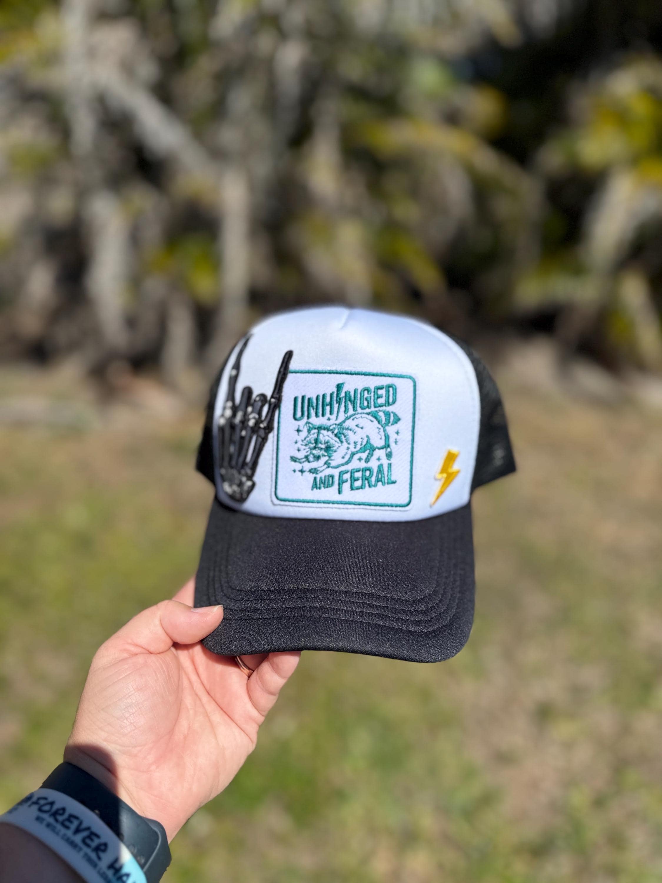 Unhinged & Feral Trucker Hat - Etsy