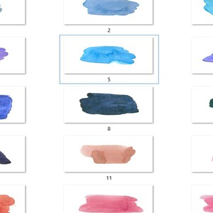 Paint Brush Stroke Clipart,brush Strokes Clipart , Png Files,watercolor ...