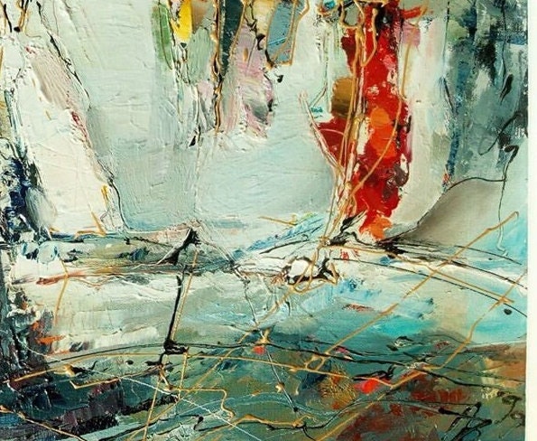 Abstract Oil Painting,texture Painting, Original Abstract Wall,colorful ...