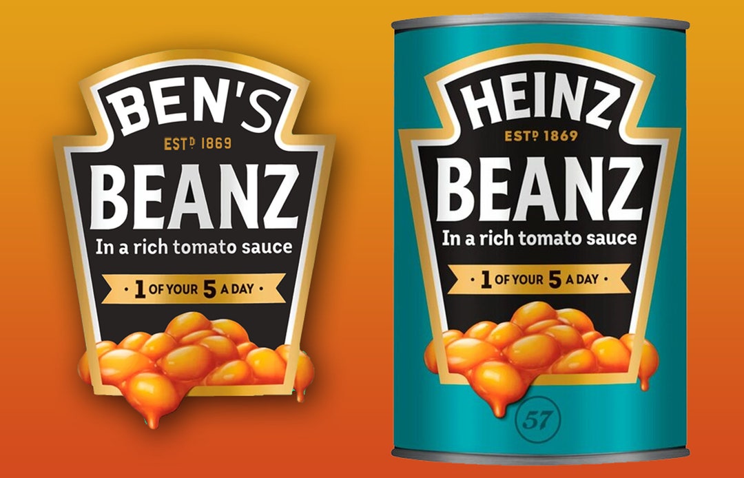 PERSONALISED HEINZ Baked Beans Tin LABEL - Party / Birthday / Wedding ...