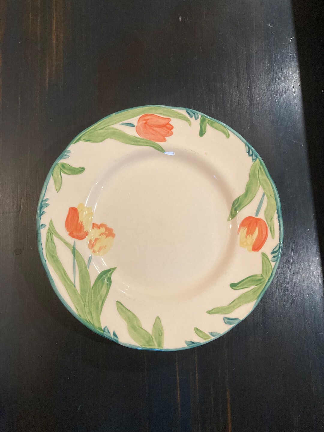 Set of 2 Franciscan Dinnerware Tulip Salad/dessert Plates - Etsy