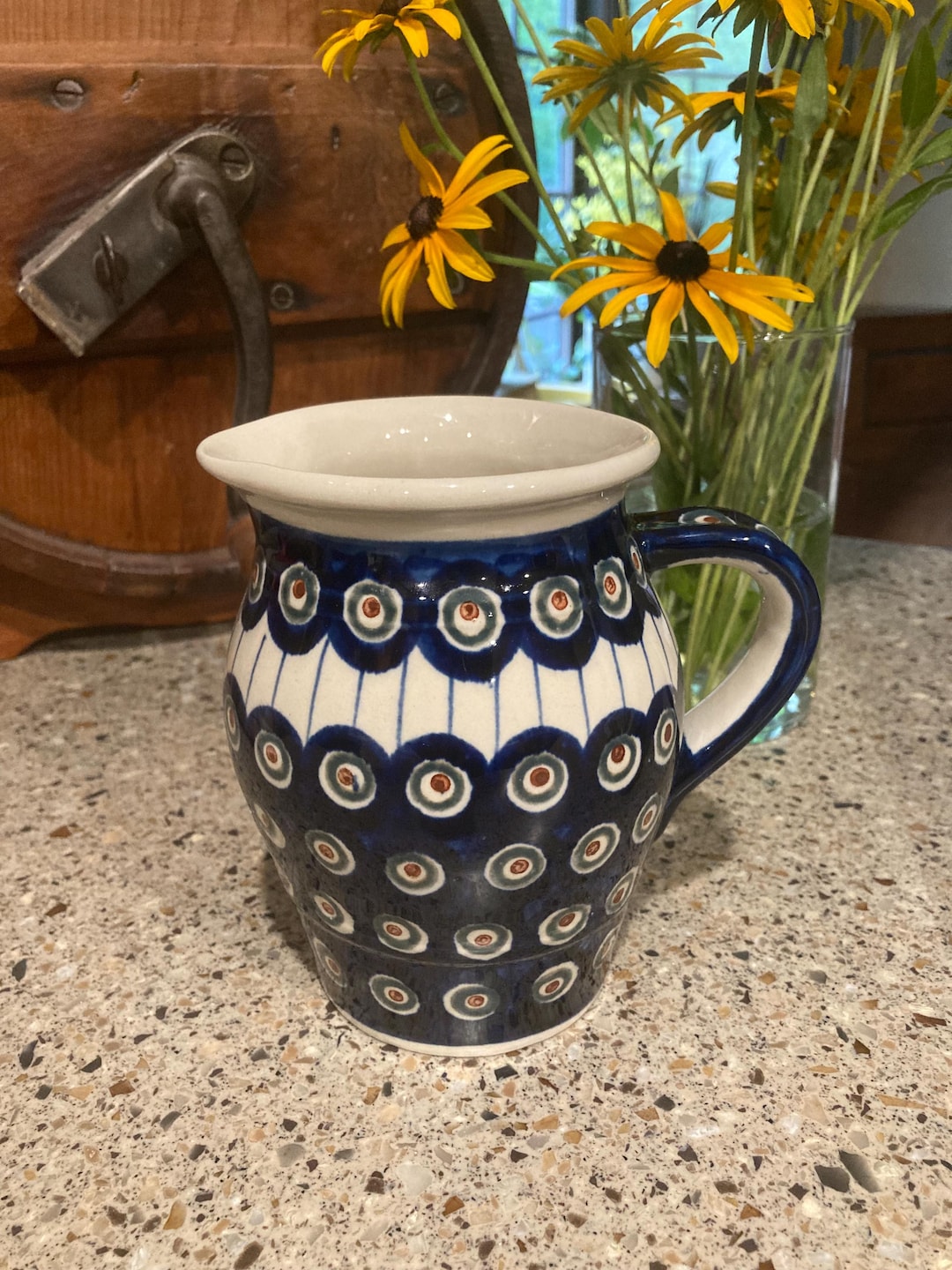 Boleslawiec Hand Made Polish Pottery Pitcher - Etsy