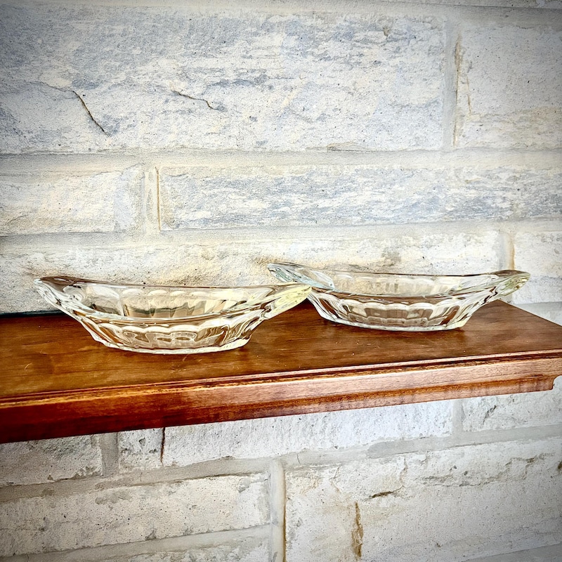 Vintage Banana Split Dish - Etsy