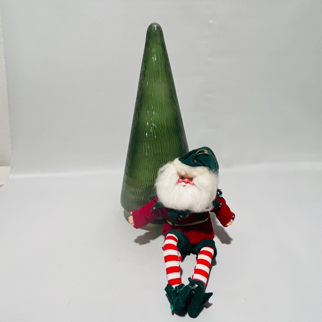 Bendable Santa Hard Plastic Face Made in Korea - Etsy