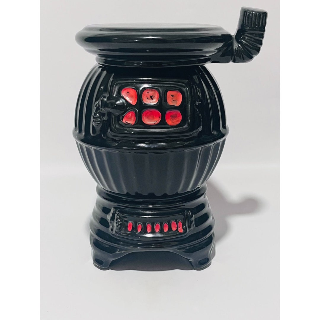 Pot Belly Stove Cookie Jar - Etsy